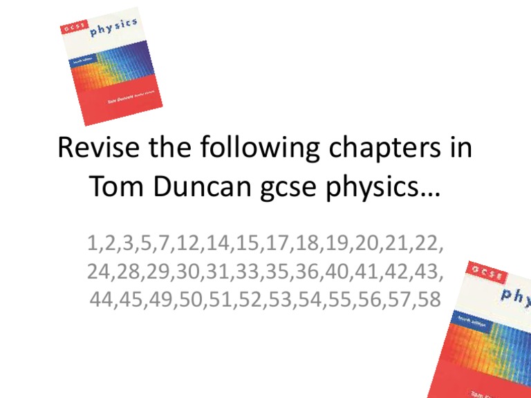 Revision Chapters in Tom Duncan | PDF | Teaching Methods & Materials