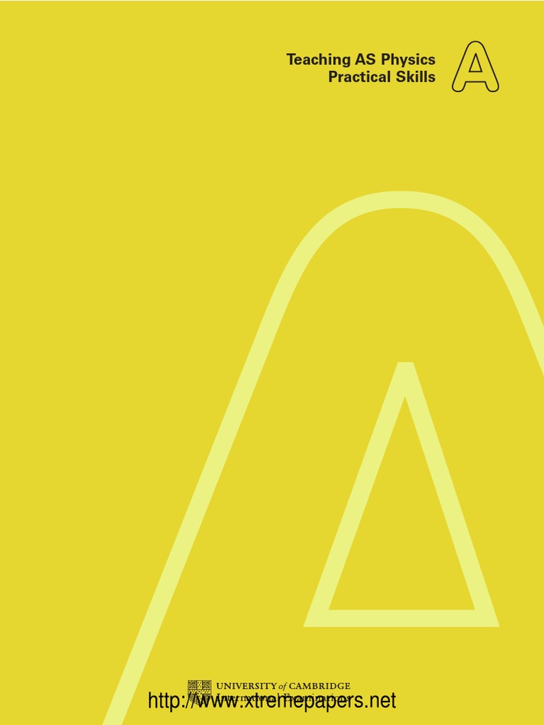 Teaching As Physics Practical Skills | PDF | Experiment | Scientific Method