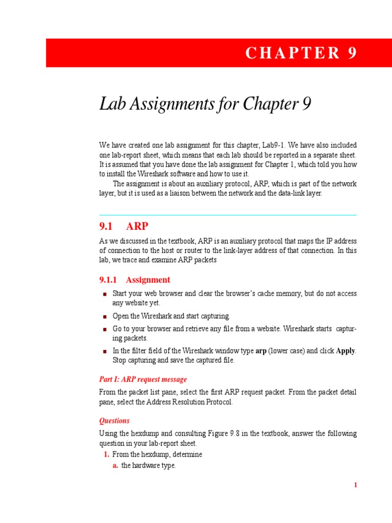 Chapter9 PDF | PDF | Network Packet | Communications Protocols