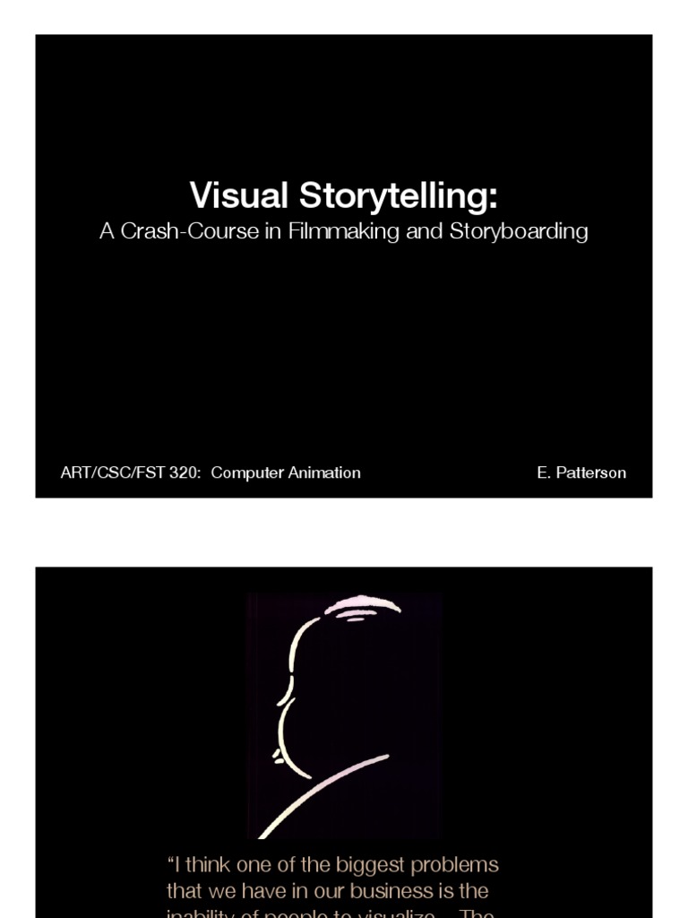 Visual Storytelling Storyboard PDF | PDF | Perspective (Graphical ...