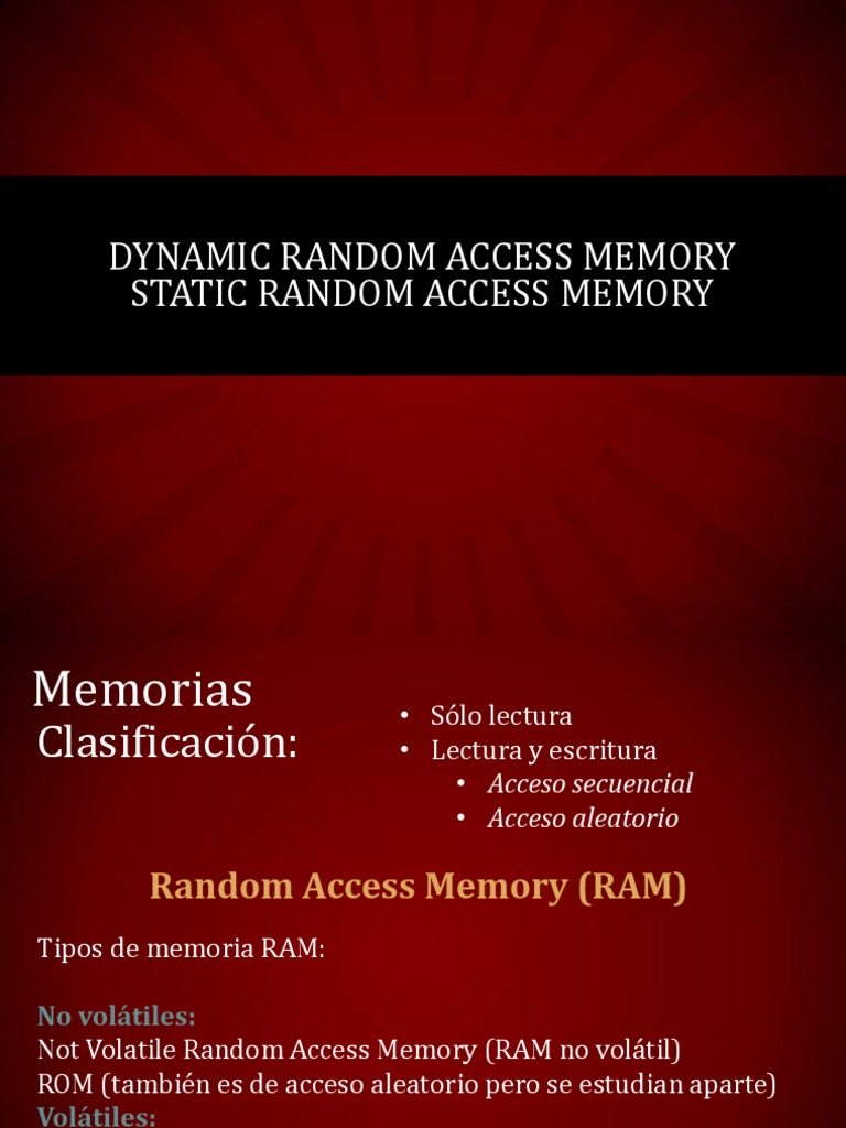 Modulo 3 Dynamic And Static Random Access Memory Pdf 8979
