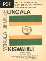 Swahili Verbs: A Comprehensive List | PDF