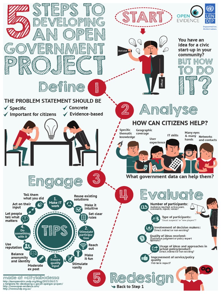 Five Steps To Running An Open Government Project | PDF