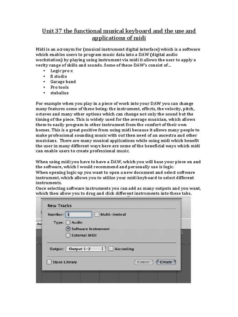 MIDI Keyboard for Musicians | PDF | Sound Technology | Musical Instruments