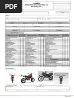 Formato Inventario Motocicleta | PDF | Motocicleta | Estilos de carrocería
