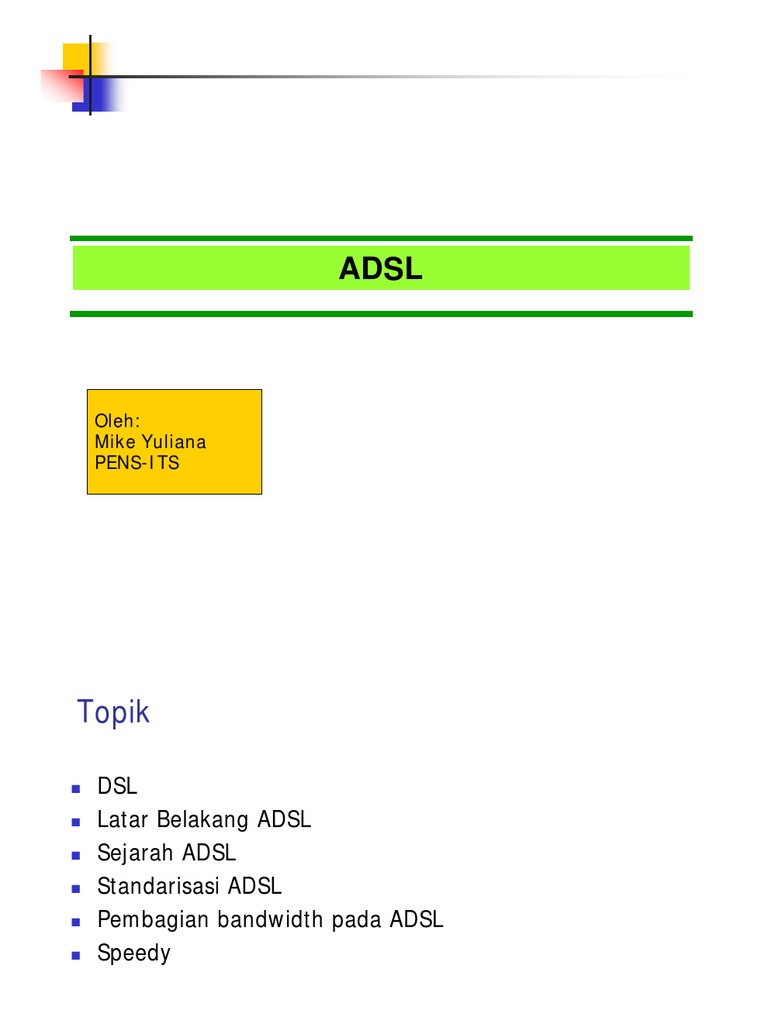 Panduan Lengkap ADSL | PDF