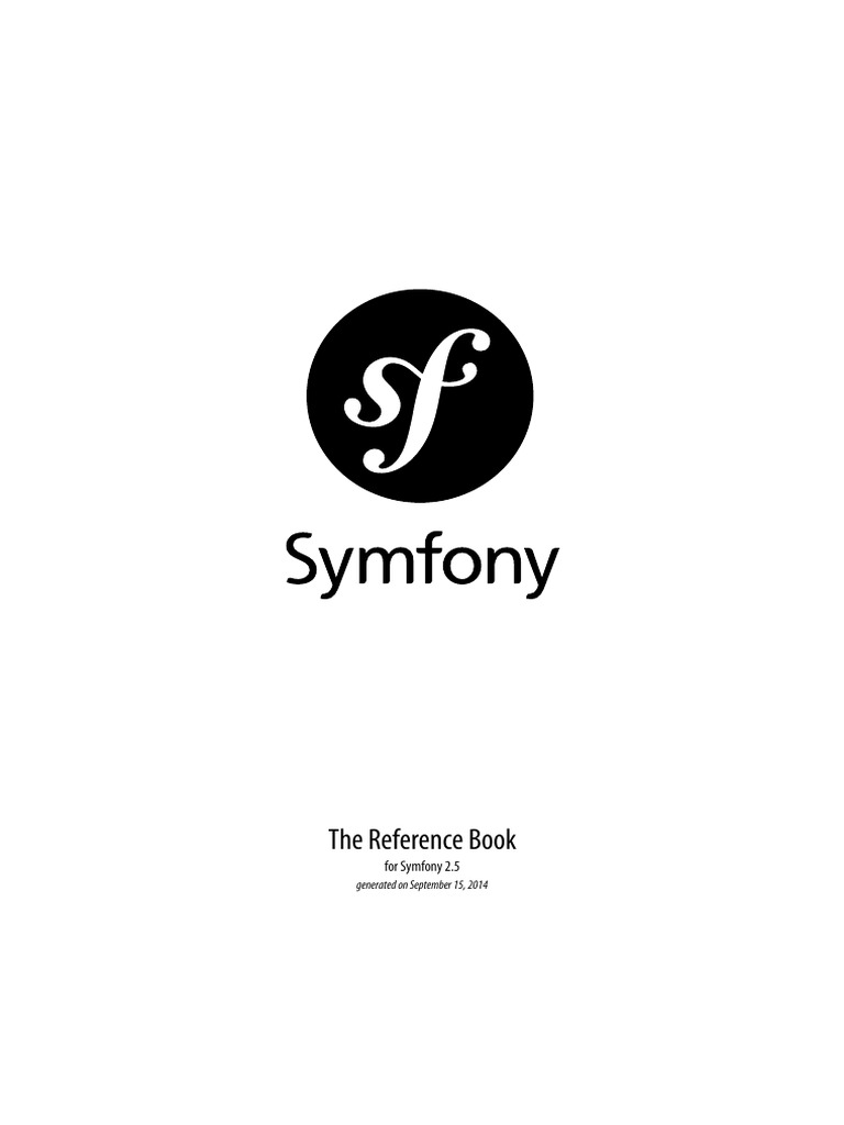 Symfony Reference 2.5 | PDF | Http Cookie | Password