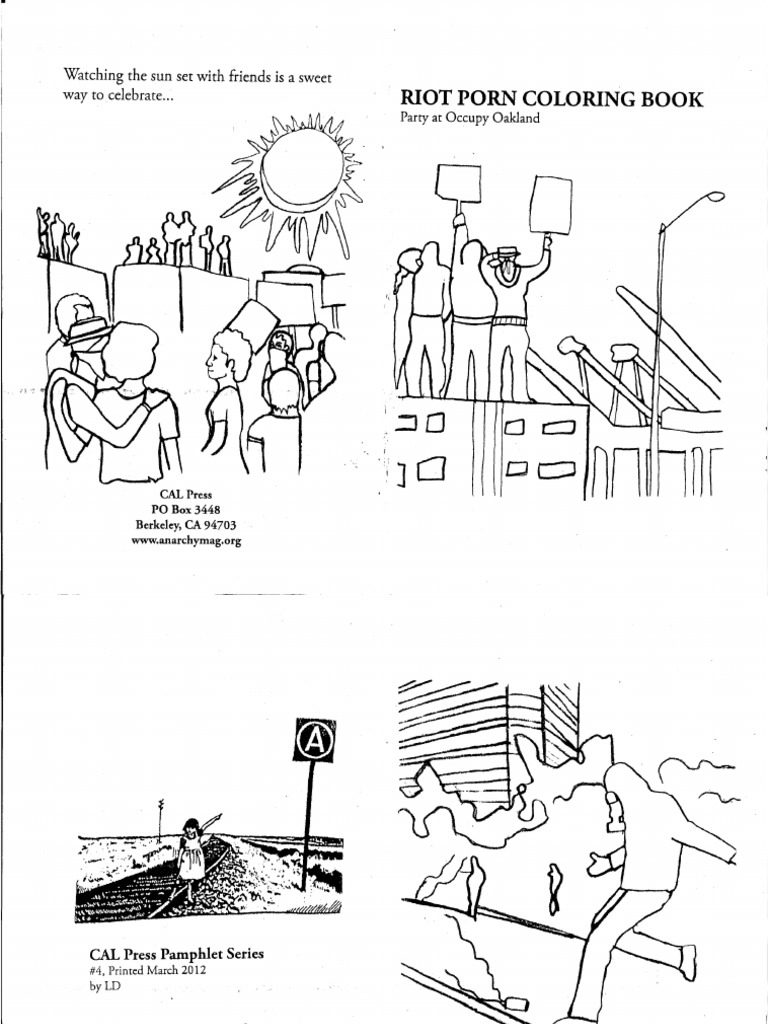 Riot Porn Coloring Book | PDF | Foreign Language Studies