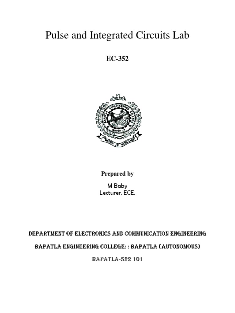 Ec 352 Ic PDC PDF | PDF | Low Pass Filter | Operational Amplifier