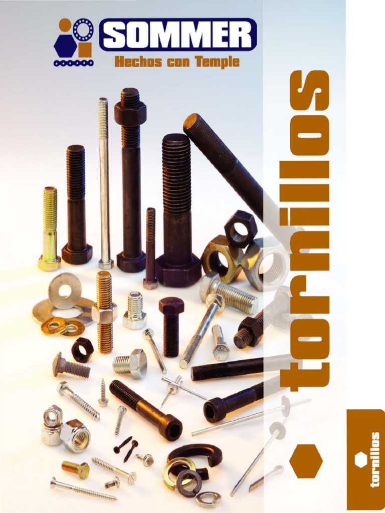 catalogo_tornillos.pdf | Tornillo | Procesos industriales
