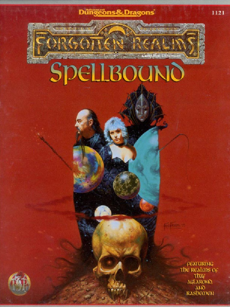 TSR 1121 - Spellbound - Thay, Rasheman, & Aglarond | PDF | Dungeons ...