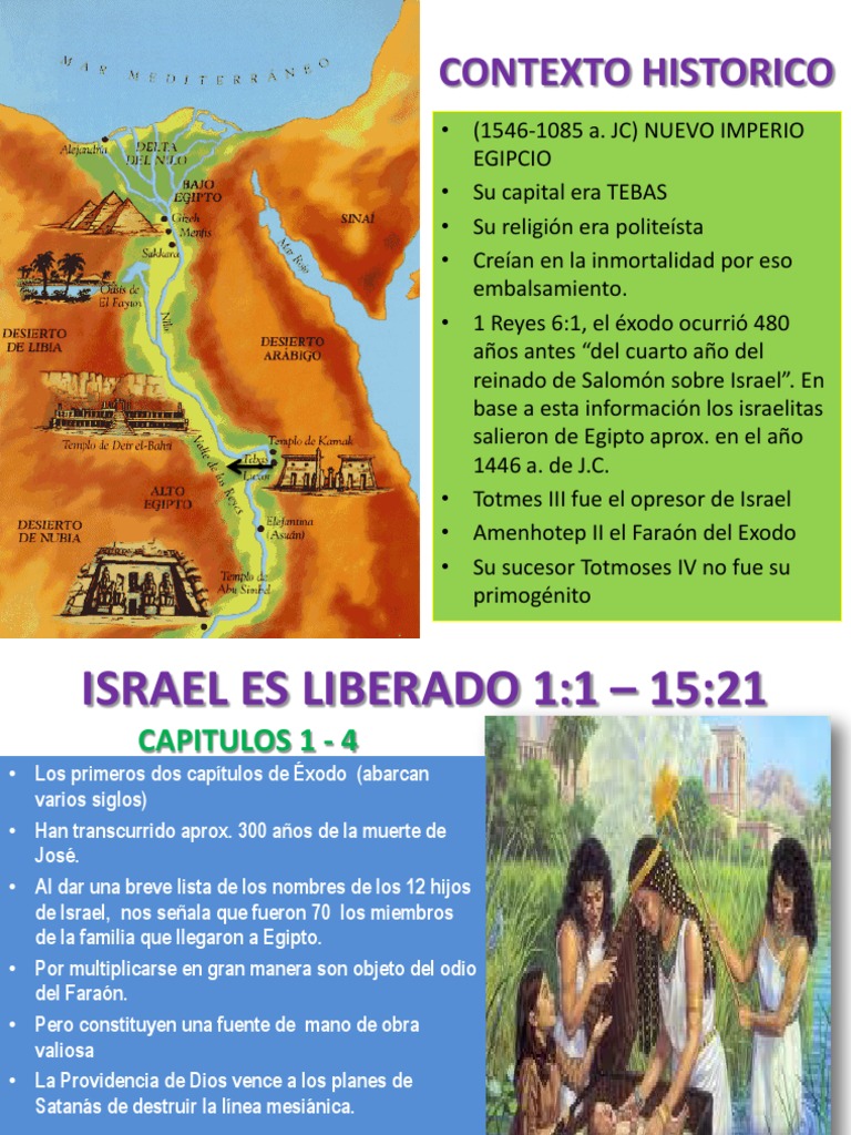 El Éxodo | PDF | Moisés | Libro del éxodo