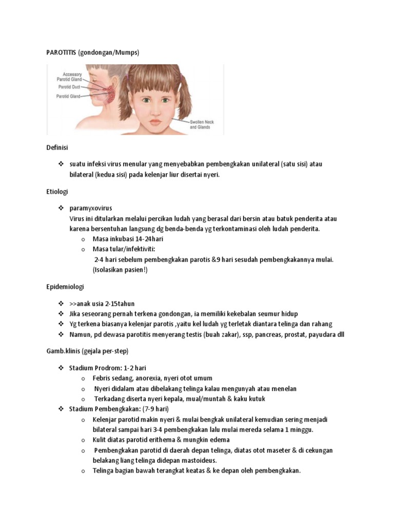 PAROTITIS | PDF