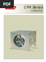 Kruger - CSD Cabinet Fan | PDF | Equipment | Electricity