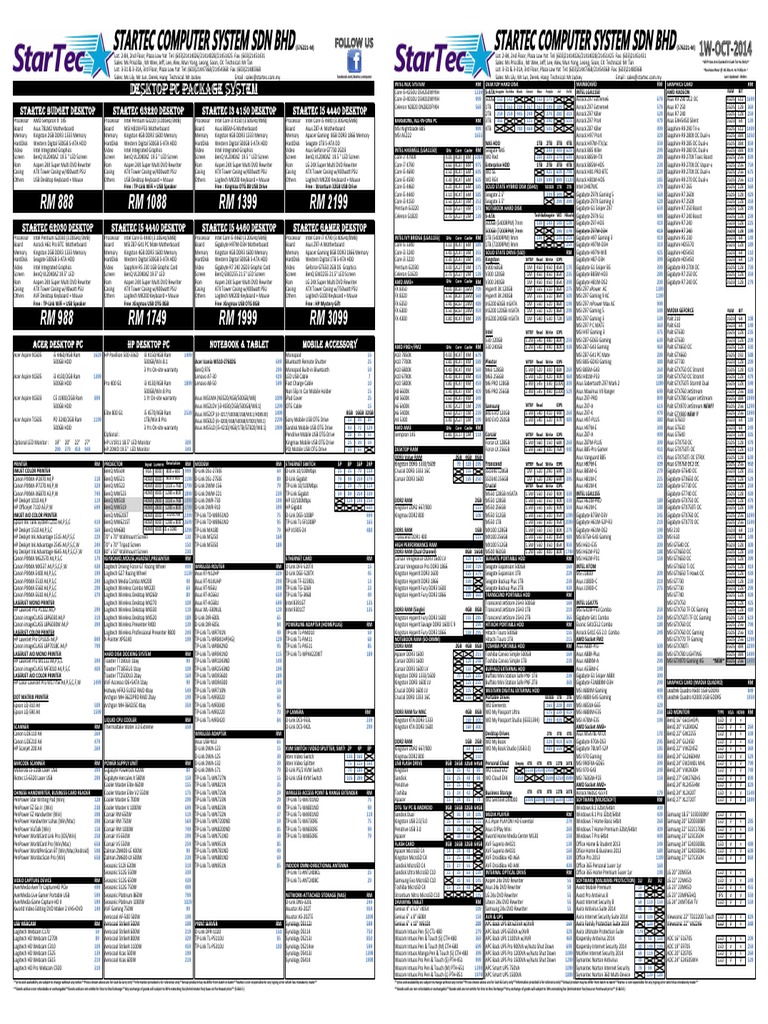 Pchardware Startec PDF | PDF | Secure Digital | Computer Engineering
