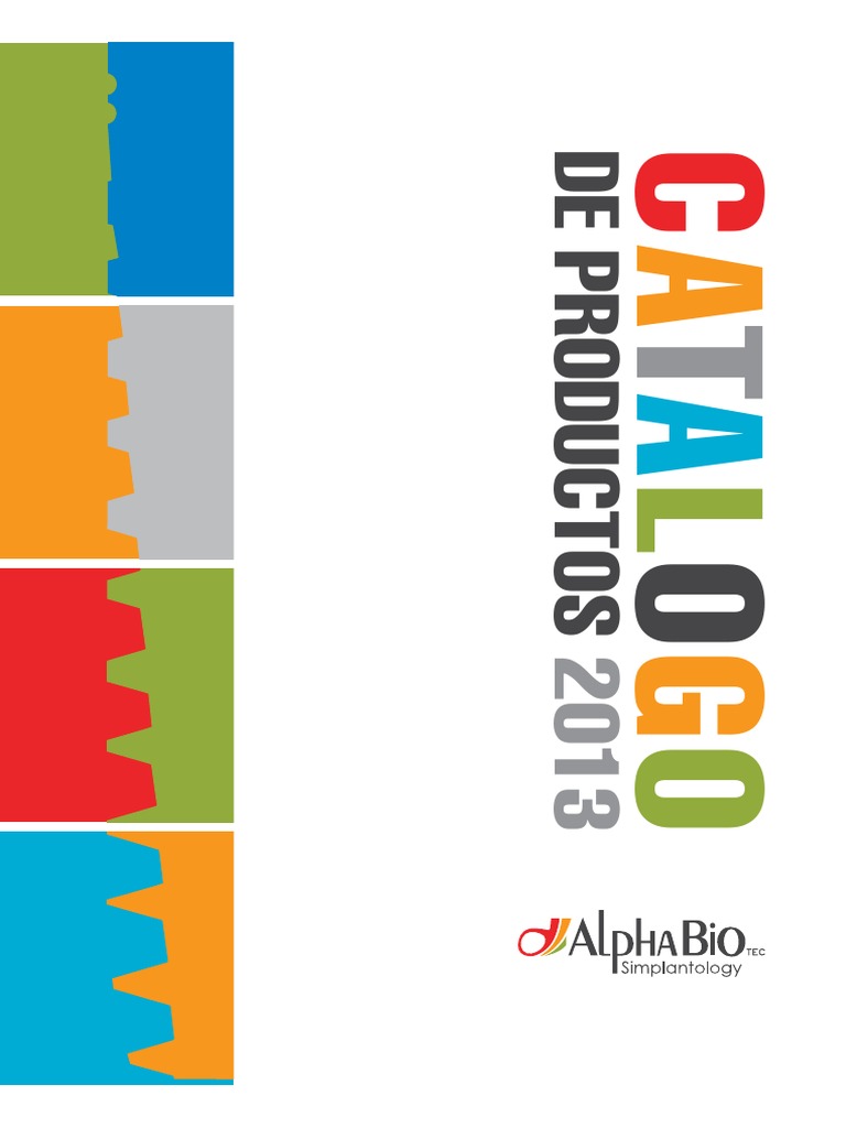 Alpha Bio Catalogo Español PDF | PDF | Dentadura postiza | Hueso