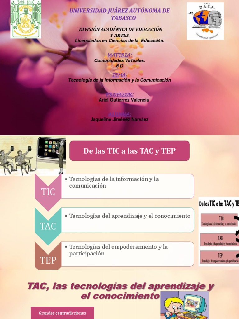 Resumen 5. TIC TAC y TEP | PDF | Tecnología de información y comunicaciones | Aprendizaje