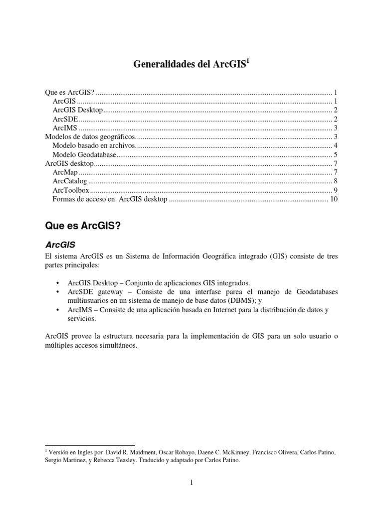 Que Es El Argis | PDF
