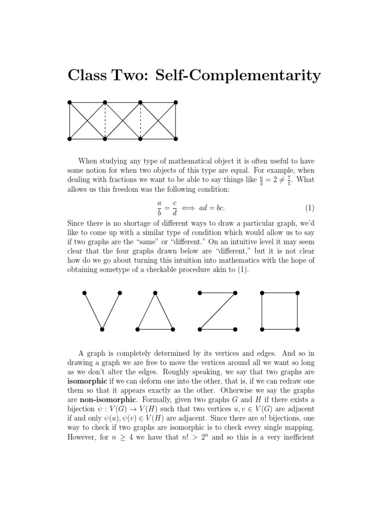 Isomorphic Graphs | PDF | Vertex (Graph Theory) | Mathematical Relations