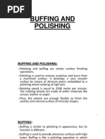 Buffing Process in Manufacturing | PDF | Abrasive | Chemistry