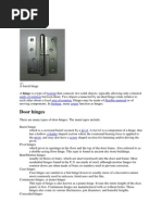 Types of Ironmongery Explained | PDF | Screw | Door