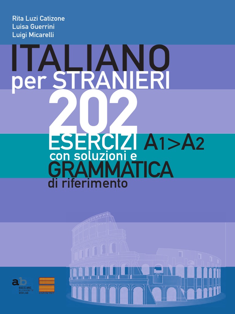 Esercizi Di Grammatica Italiana L2 PDF | PDF