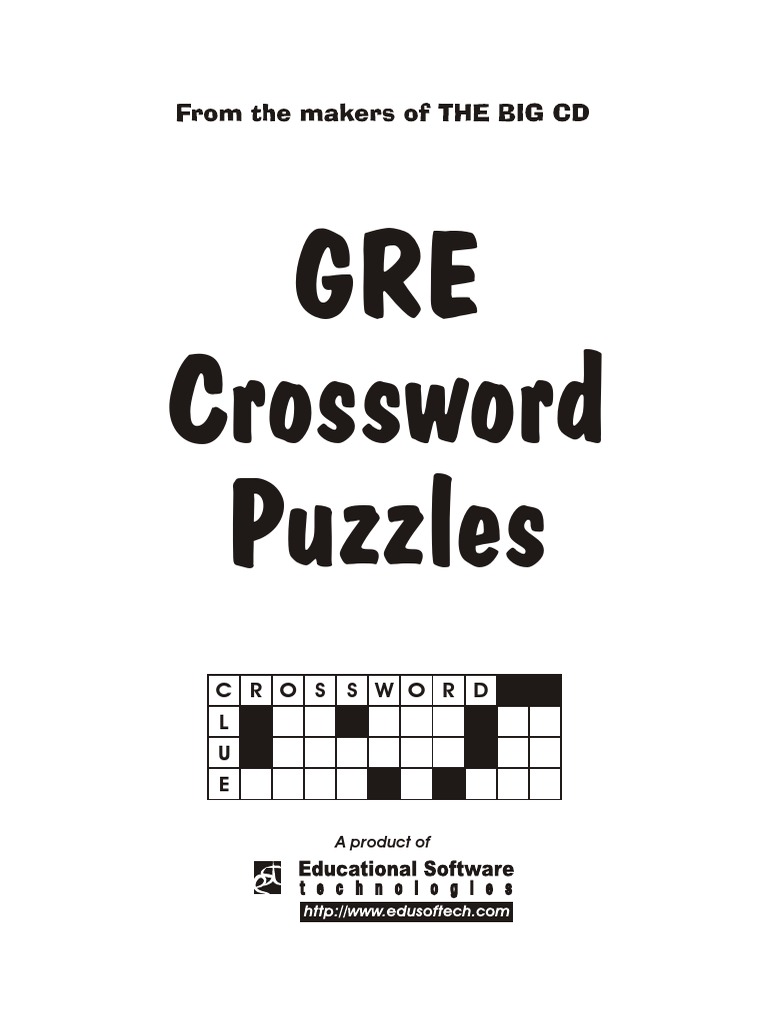 Crossword Book PDF | PDF