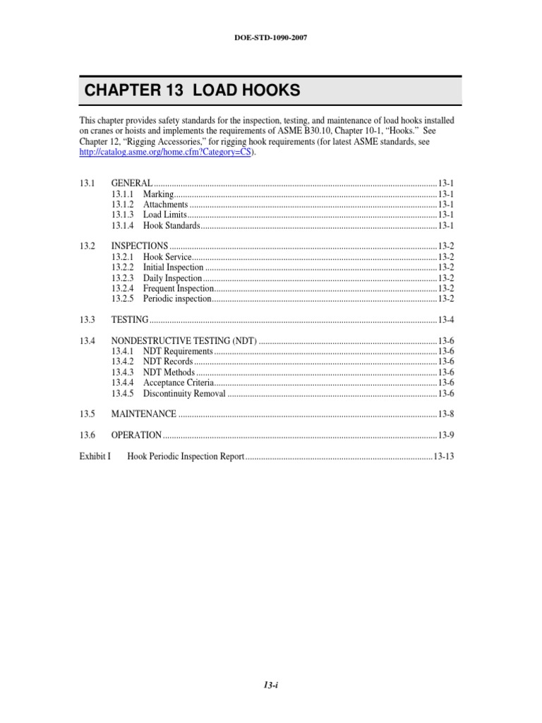 ASME B 30 1 pdf Nondestructive Testing Welding