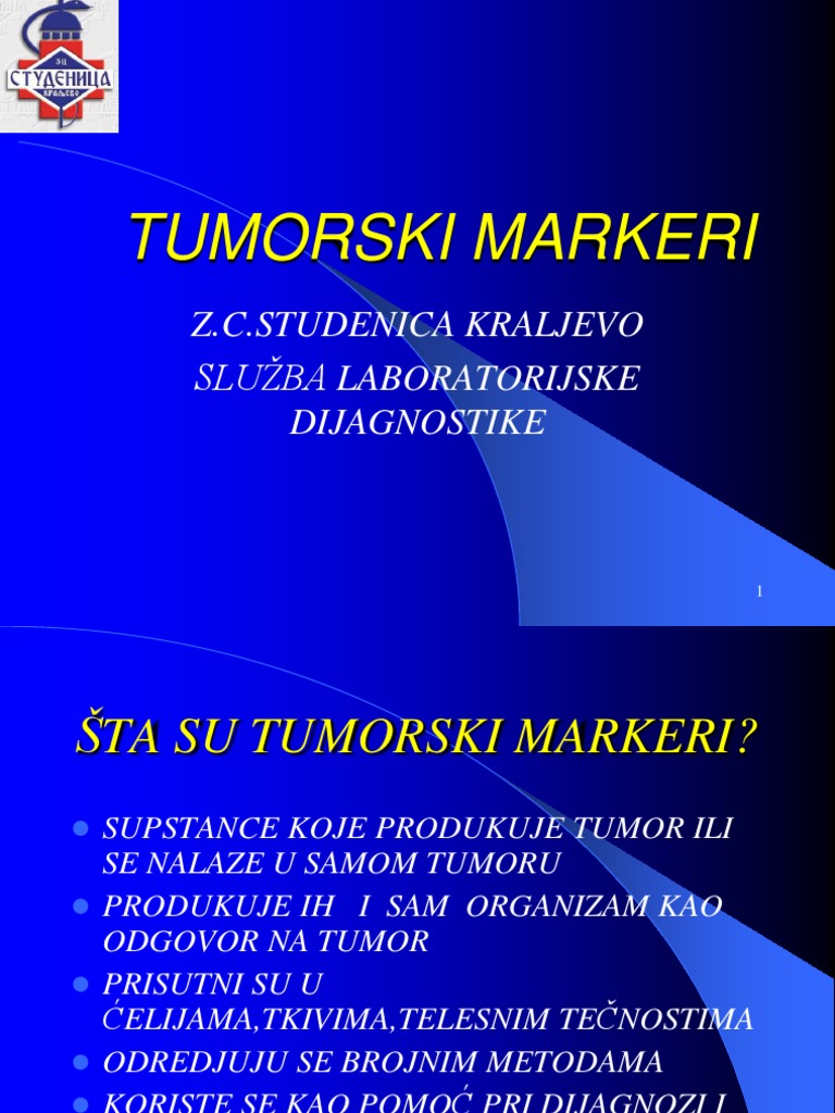Tumorski Markeri | PDF