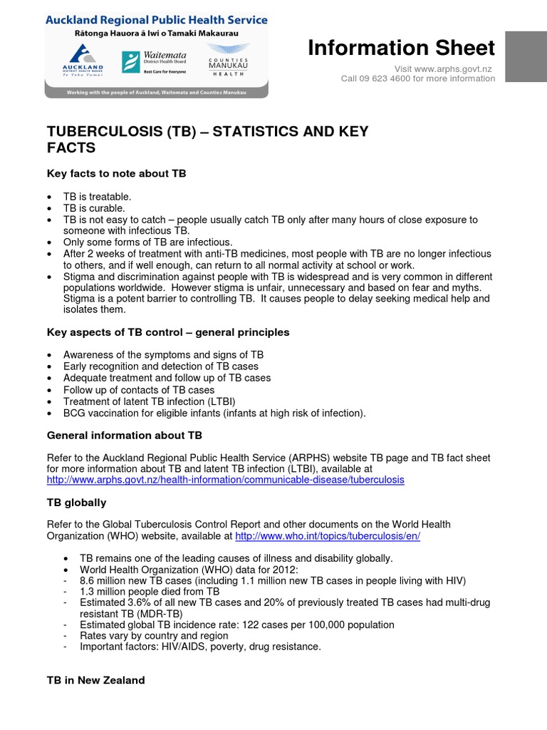TB Statistics and Key Facts Feb 2014 | PDF | Tuberculosis | Health Policy
