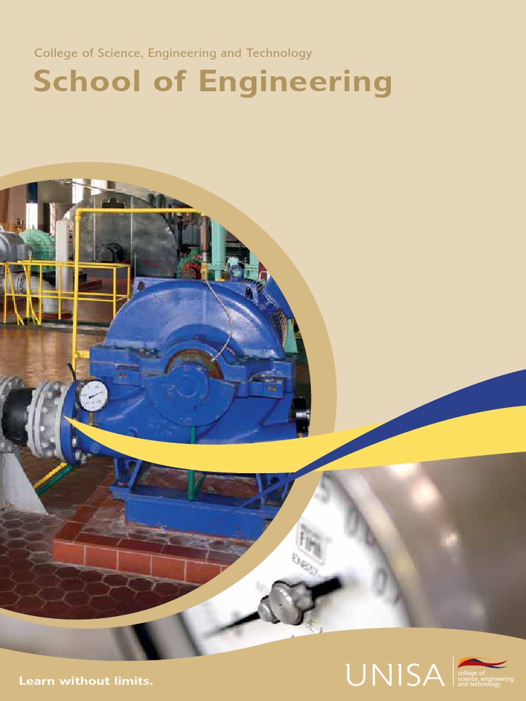 Unisa CSET Engineering Brochure | PDF | Industrial Engineering ...