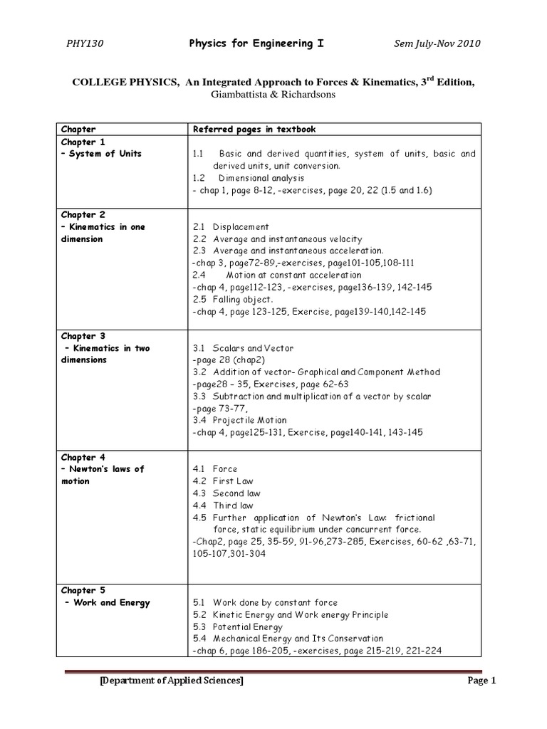 Phy130 Textbook College Physics | PDF | Force | Heat