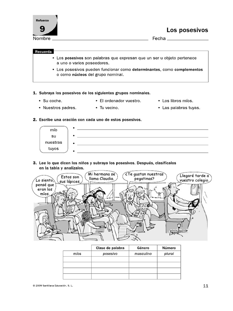 6ºP Leng Tema3 PDF | PDF