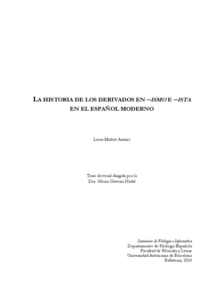 Ismo PDF | PDF | Palabra | Léxico