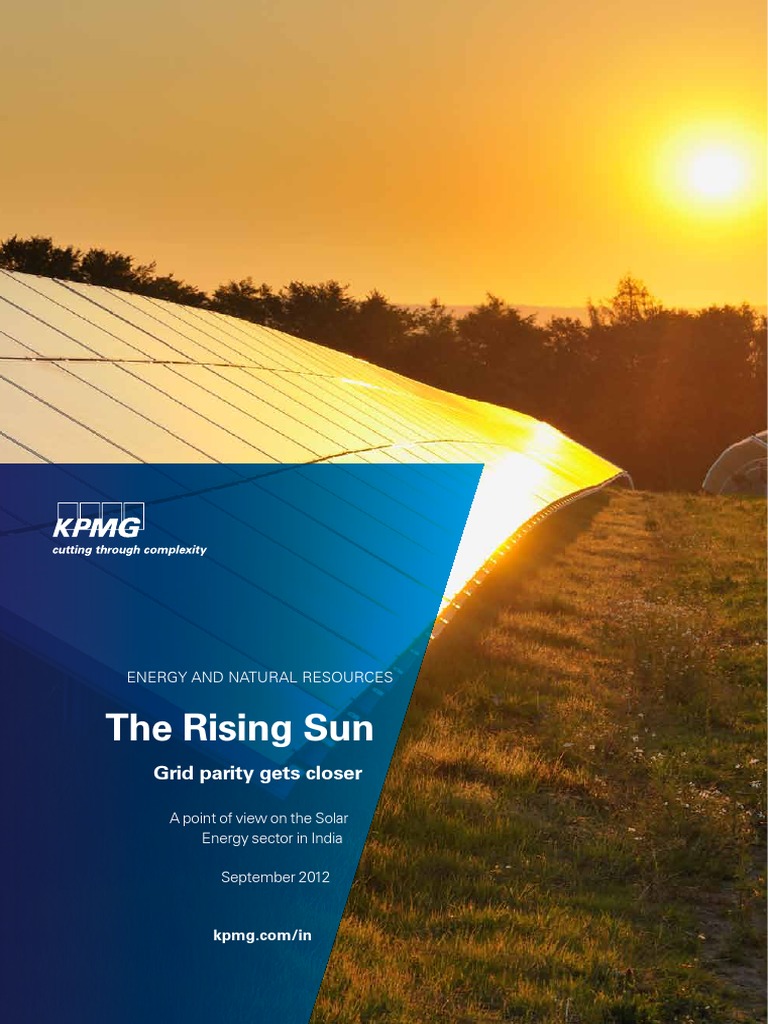 The Rising Sun Grid | Download Free PDF | Solar Power | Photovoltaics