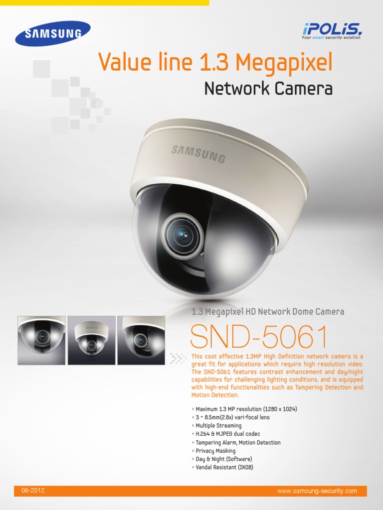 SND-5061 Datasheet | PDF | Pixel | Video