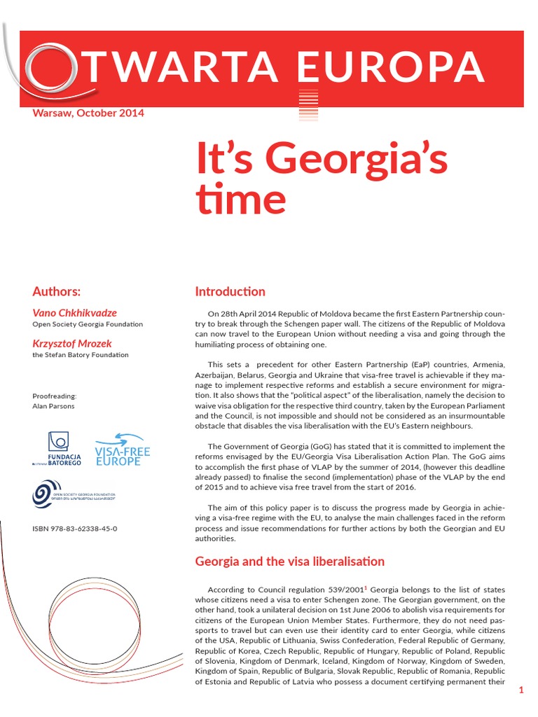 Its Georgia Time | PDF | Georgia (Country) | Refugee
