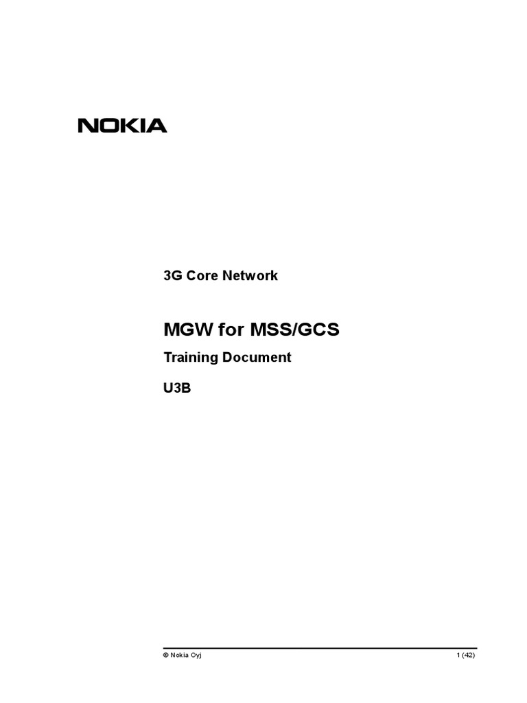 02 - MGW For MSS | PDF | Interface (Computing) | Ethernet