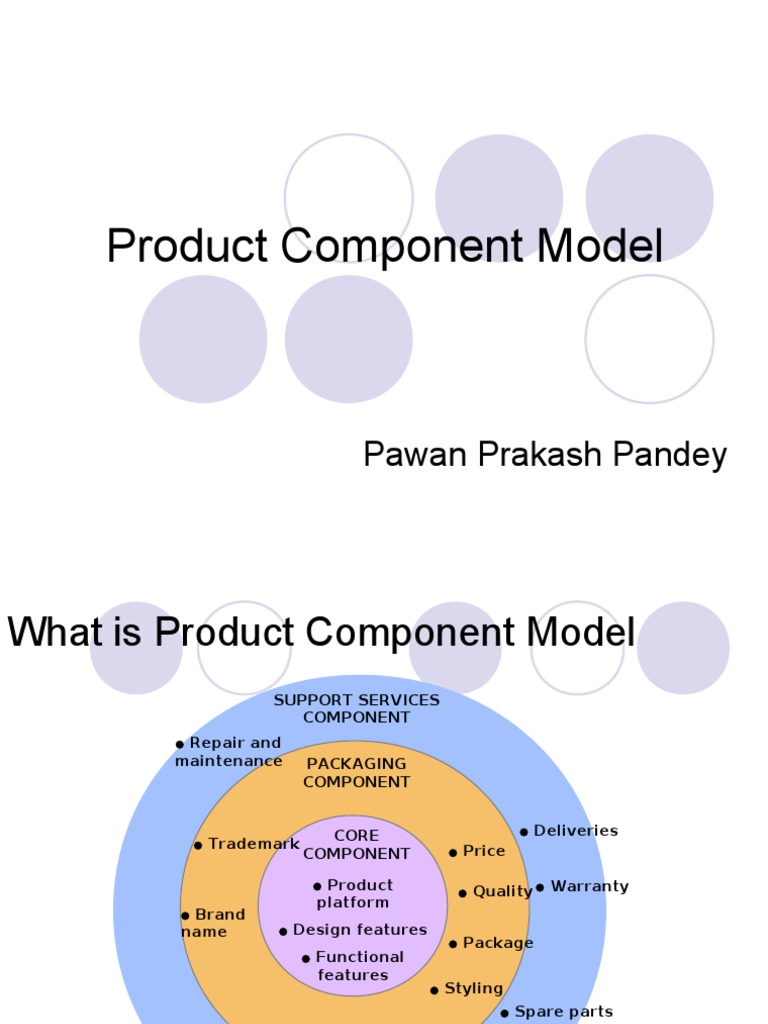 Product Component Model | PDF | Brand | Business