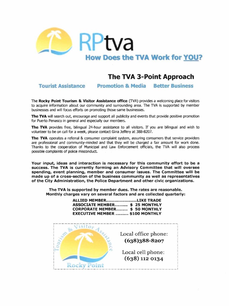 How Does The TVA Work For You? | PDF | Communication | Government