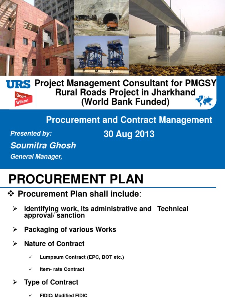 Procurement & Contract Management - MR S Ghosh | PDF | Arbitration ...
