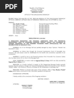 Resolution No. Request Covered Court | PDF | Government