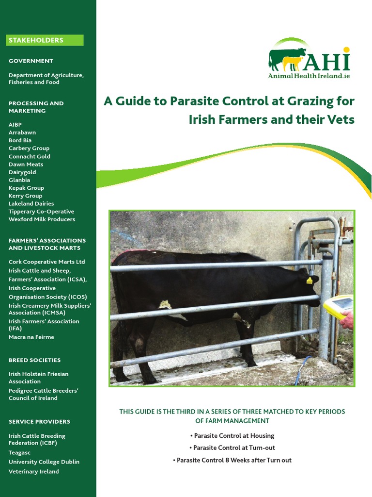 AHI Parasite Control at Grazing | PDF | Infection | Cattle