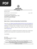 Exchange Guidelines for Soiled Notes | PDF | Reserve Bank Of India ...