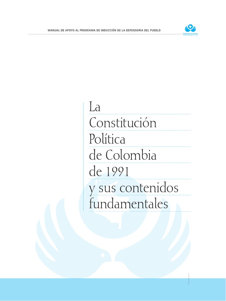 Texto General La Constitucion y Sus Contenidos Fundamentales PDF | PDF