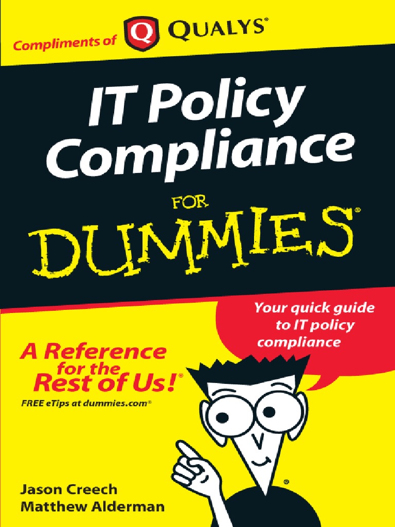 IT Policy Compliance For Dummies | PDF | Payment Card Industry Data ...