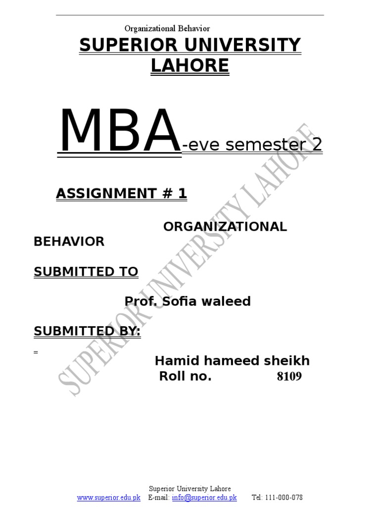 What Is OB | PDF | Organizational Behavior | Systems Science