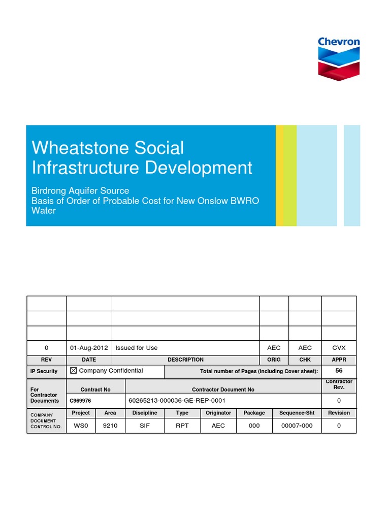 Appendix A Open Seawater Intake and Brine Outfall Assessment | PDF ...