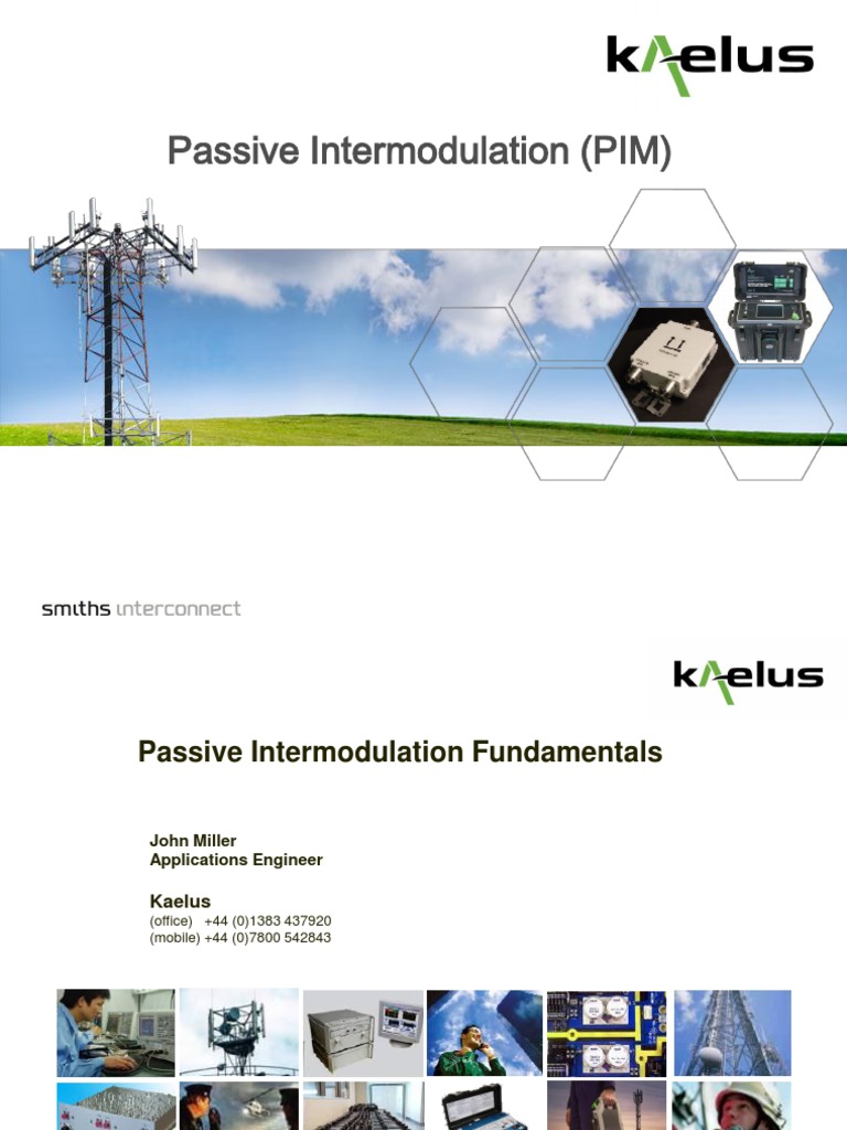 PIM Training | PDF | Electrical Connector | Antenna (Radio)