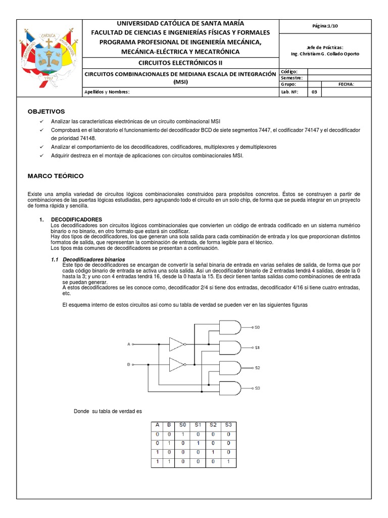 Msi PDF | PDF | Decimal codificado en binario | Electrónica digital